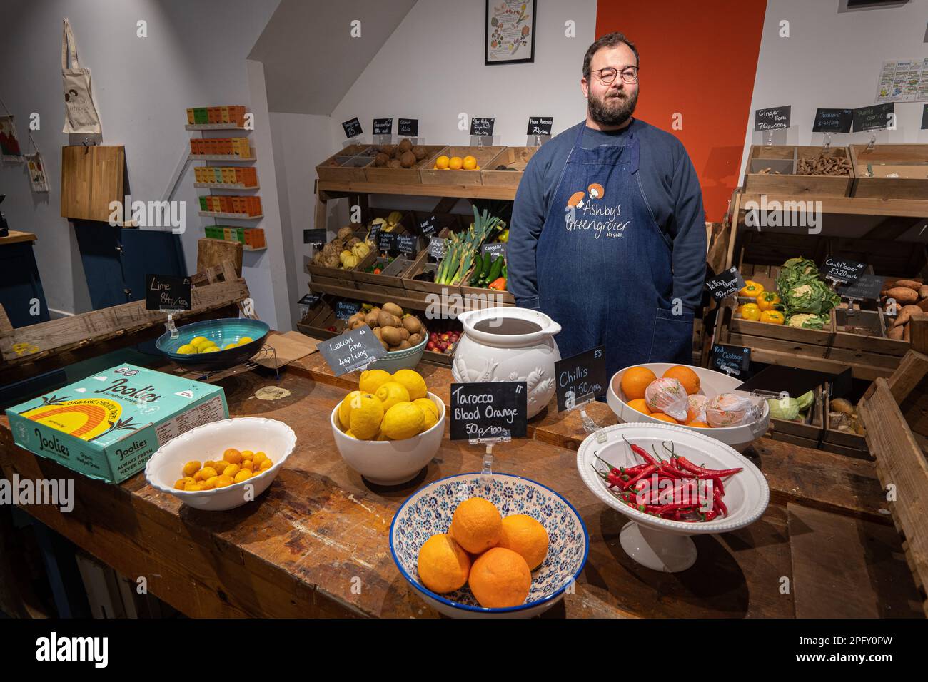 Ashley from Ashby's Green grocer Sale, Trafford, Greater Manchester ...