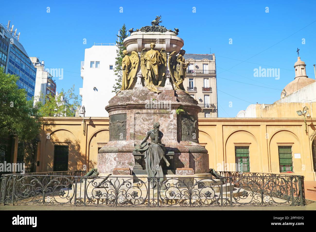 Gorgeous Mausoleum of General Manuel Belgrano, the Argentine National ...