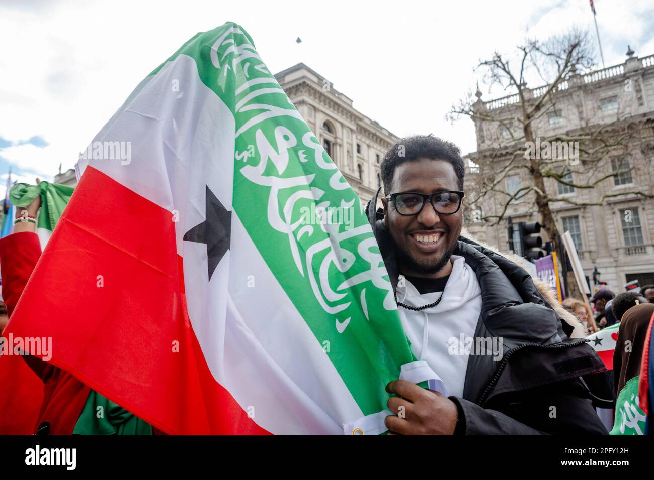 London/UK 18 MAR 2023. The demonstration attracted a large number of ...