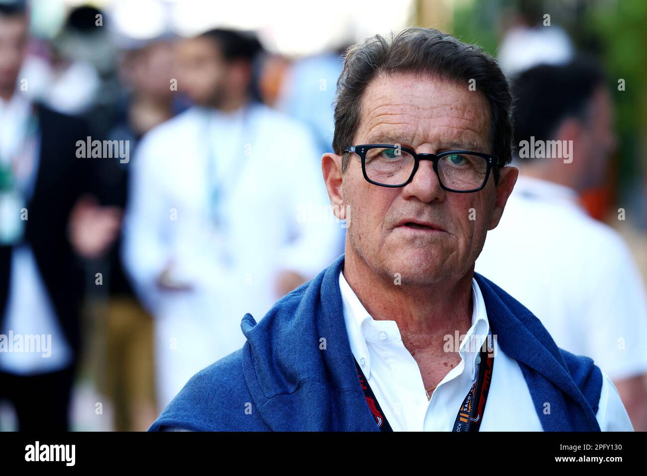 Jeddah, Saudi Arabia. 19th Mar, 2023. Fabio Capello (ITA). Formula 1 ...
