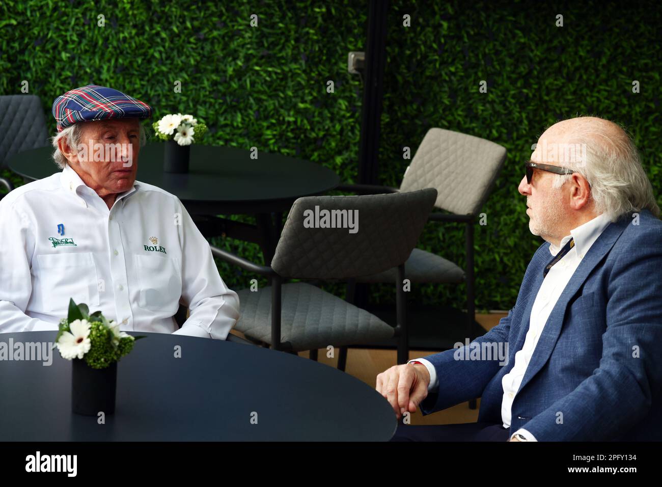 Jeddah, Saudi Arabia. 19th Mar, 2023. (L to R): Jackie Stewart (GBR ...