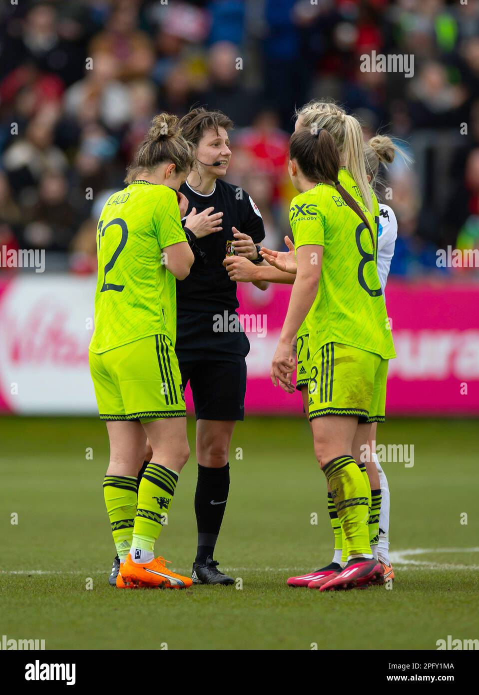 Lewes, UK. 19th Mar, 2023. Lewes, England, March 19th 2023: Players of ...