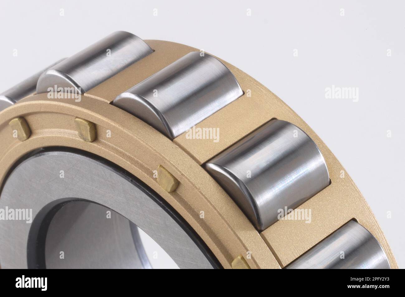 Detail of roller bearing Stock Photo - Alamy