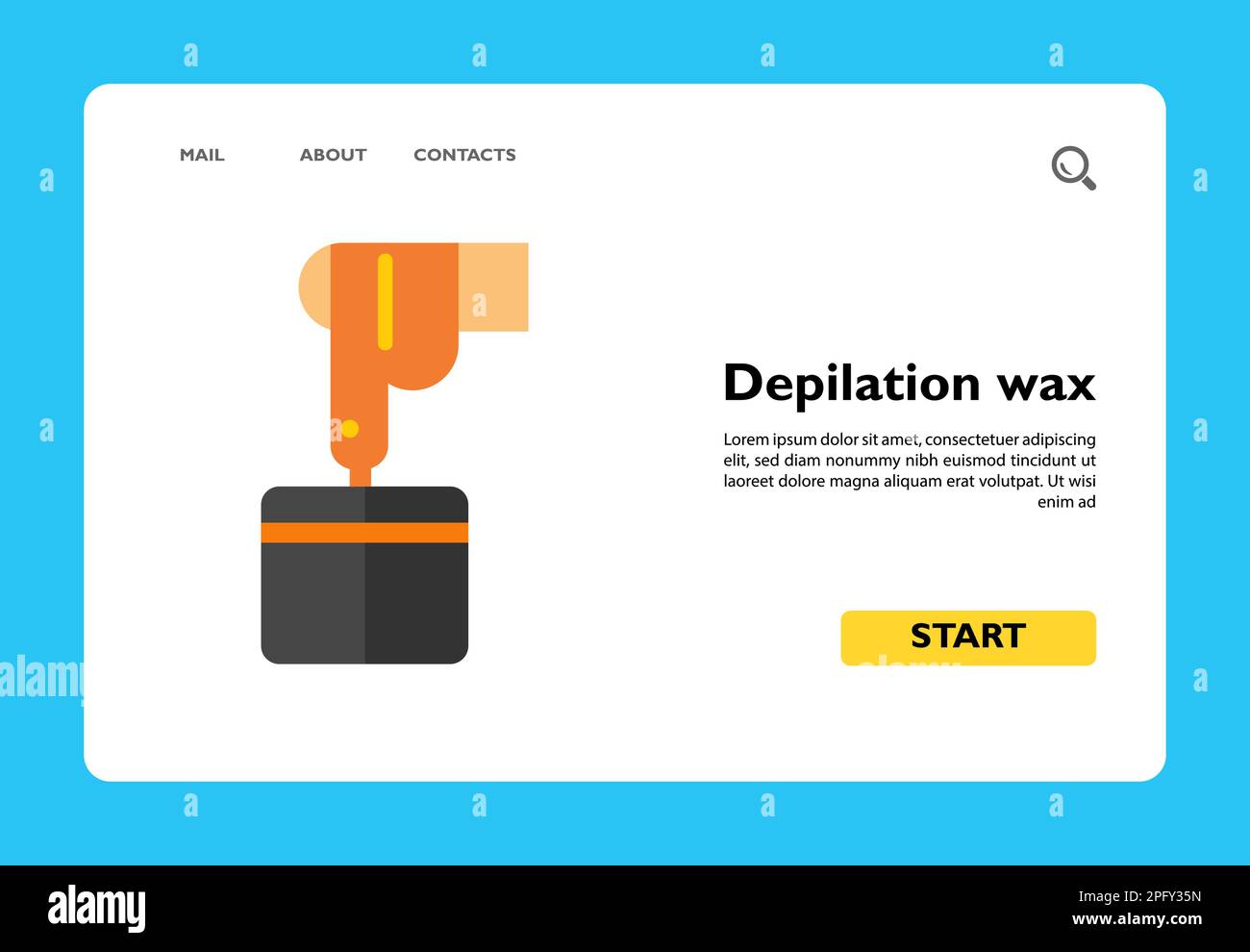 Paste wax Stock Vector Images - Alamy