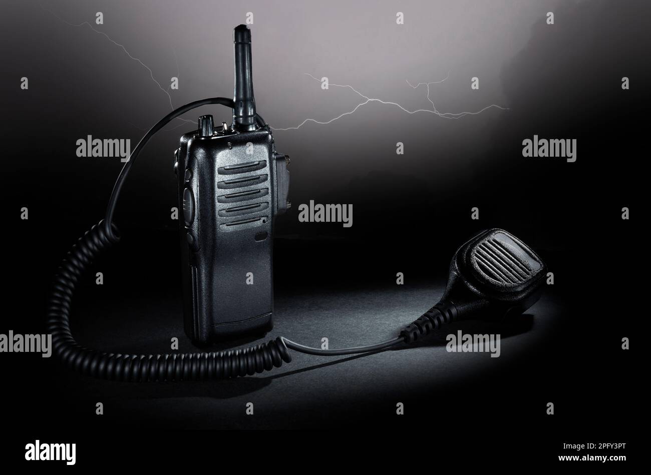 Microphone radio transceiver hi-res stock photography and images - Alamy