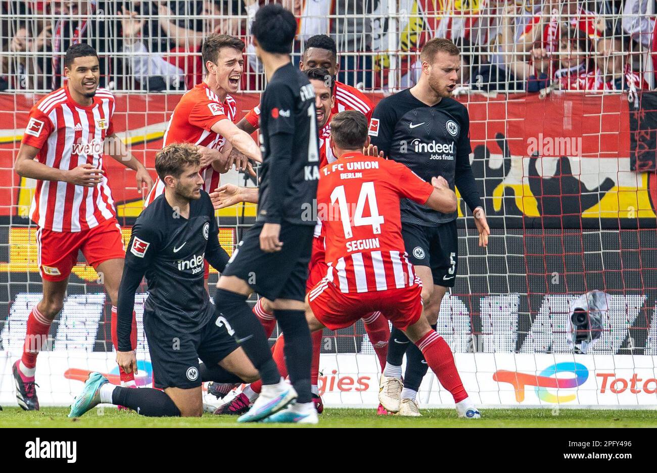 19 March 2023, Berlin: Soccer: Bundesliga, 1. FC Union Berlin ...