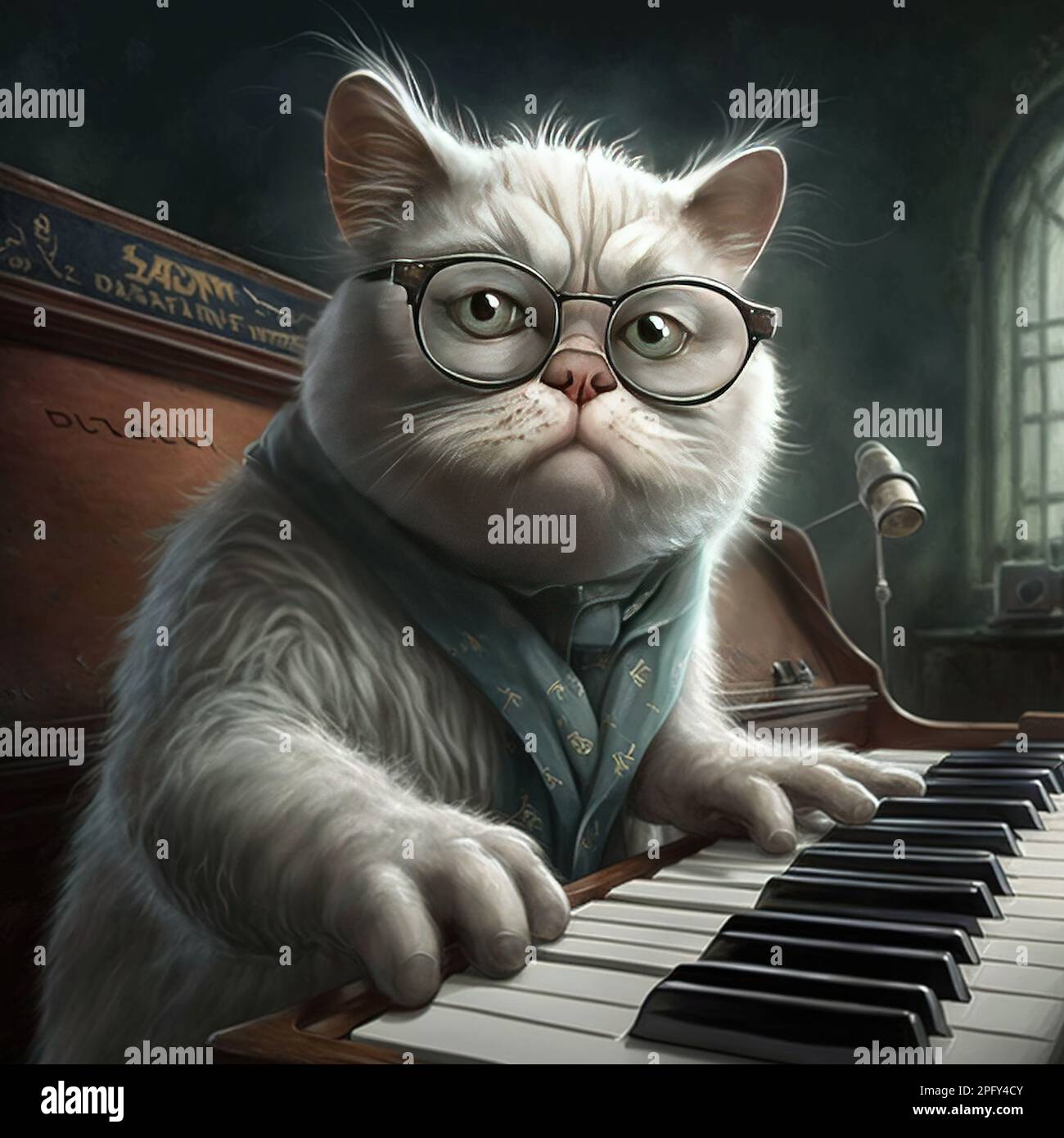 The cat symphony hi-res stock photography and images - Alamy