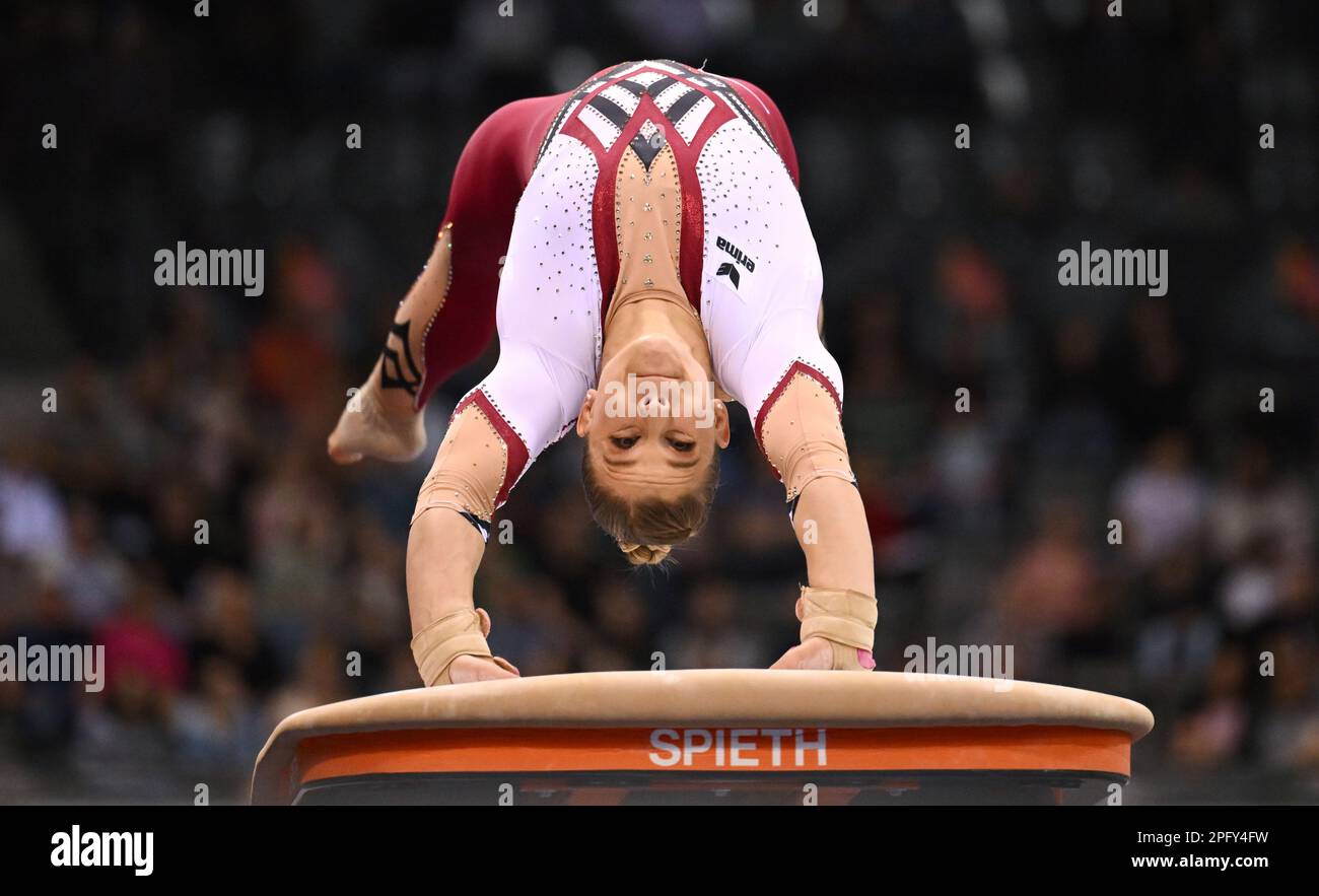 Stuttgart, Germany. 19th Mar, 2023. Gymnastics, DTB Cup, Mixed ...