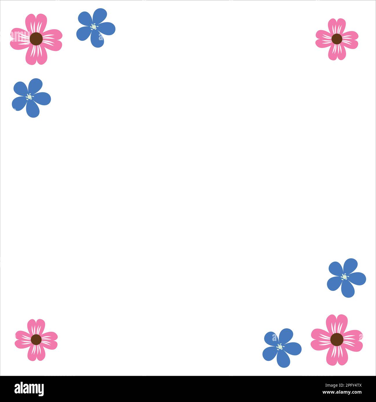 Floral border design Stock Vector Image & Art - Alamy