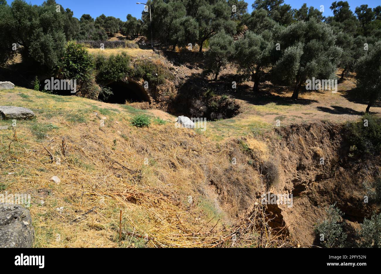 Nysa Ancient City - Aydin - TURKEY Stock Photo - Alamy