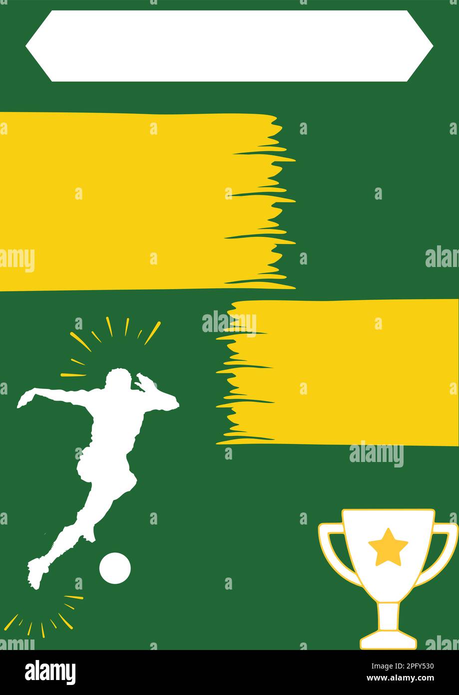 Football poster design hi-res stock photography and images - Alamy