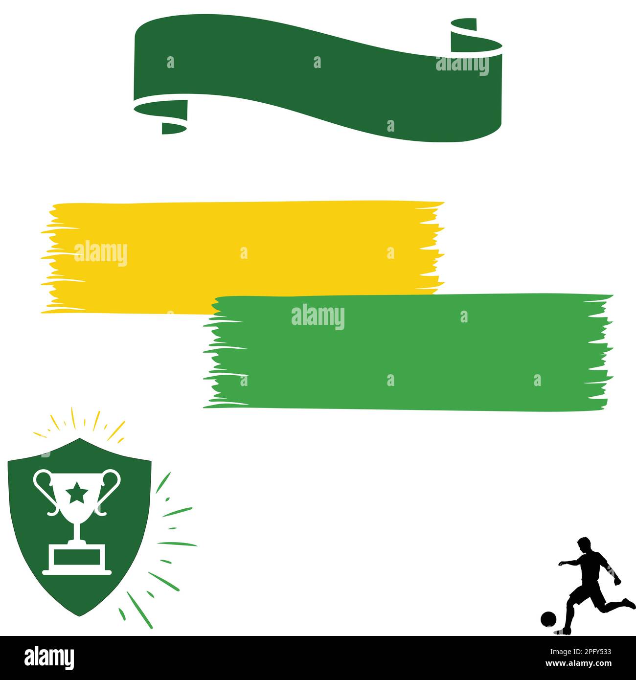 Soccer sport poster Cut Out Stock Images & Pictures - Alamy