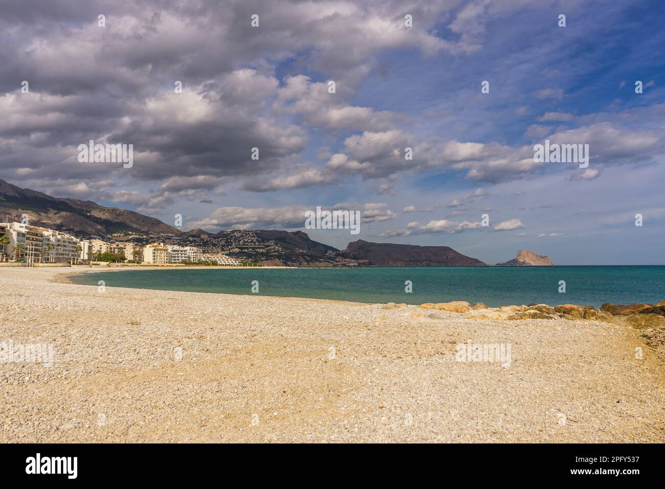 Altea resort sea spain shore hi-res stock photography and images - Alamy