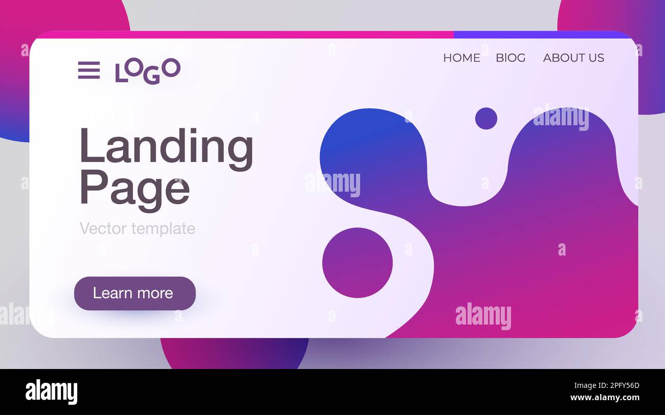 Dynamic style banner design. Colorful elements with gradients. Creative ...