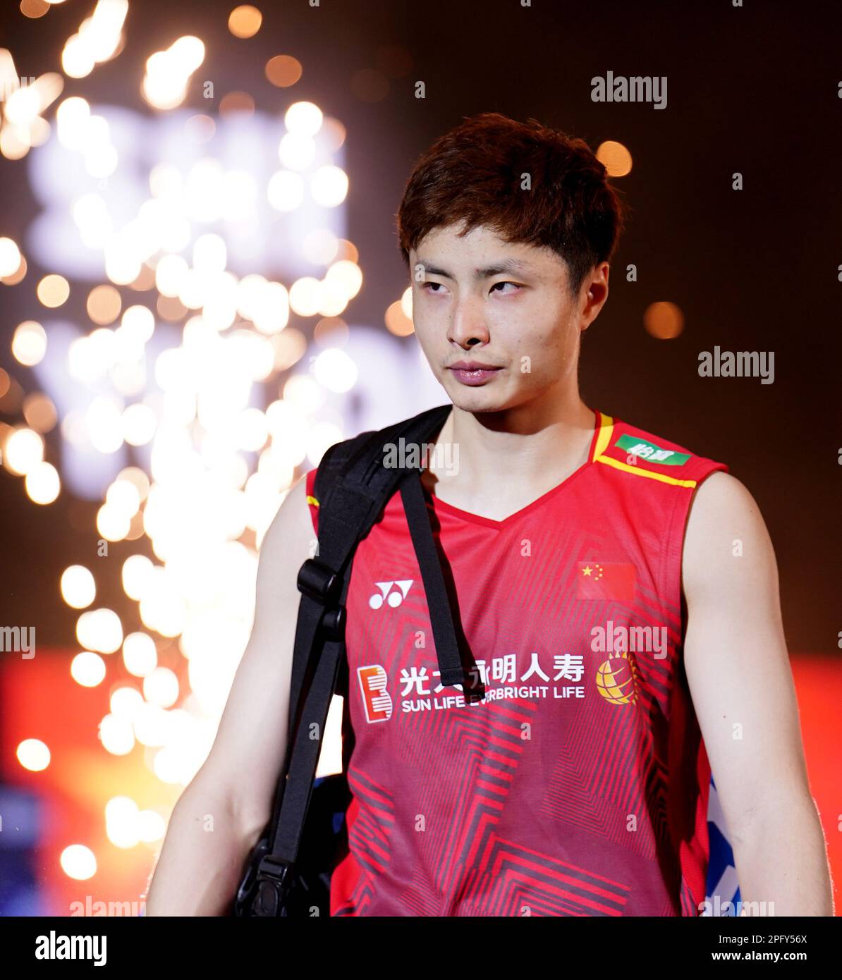 Korea's Kim So Yeong and Kong Hee Yong in action against Korea's Baek ...