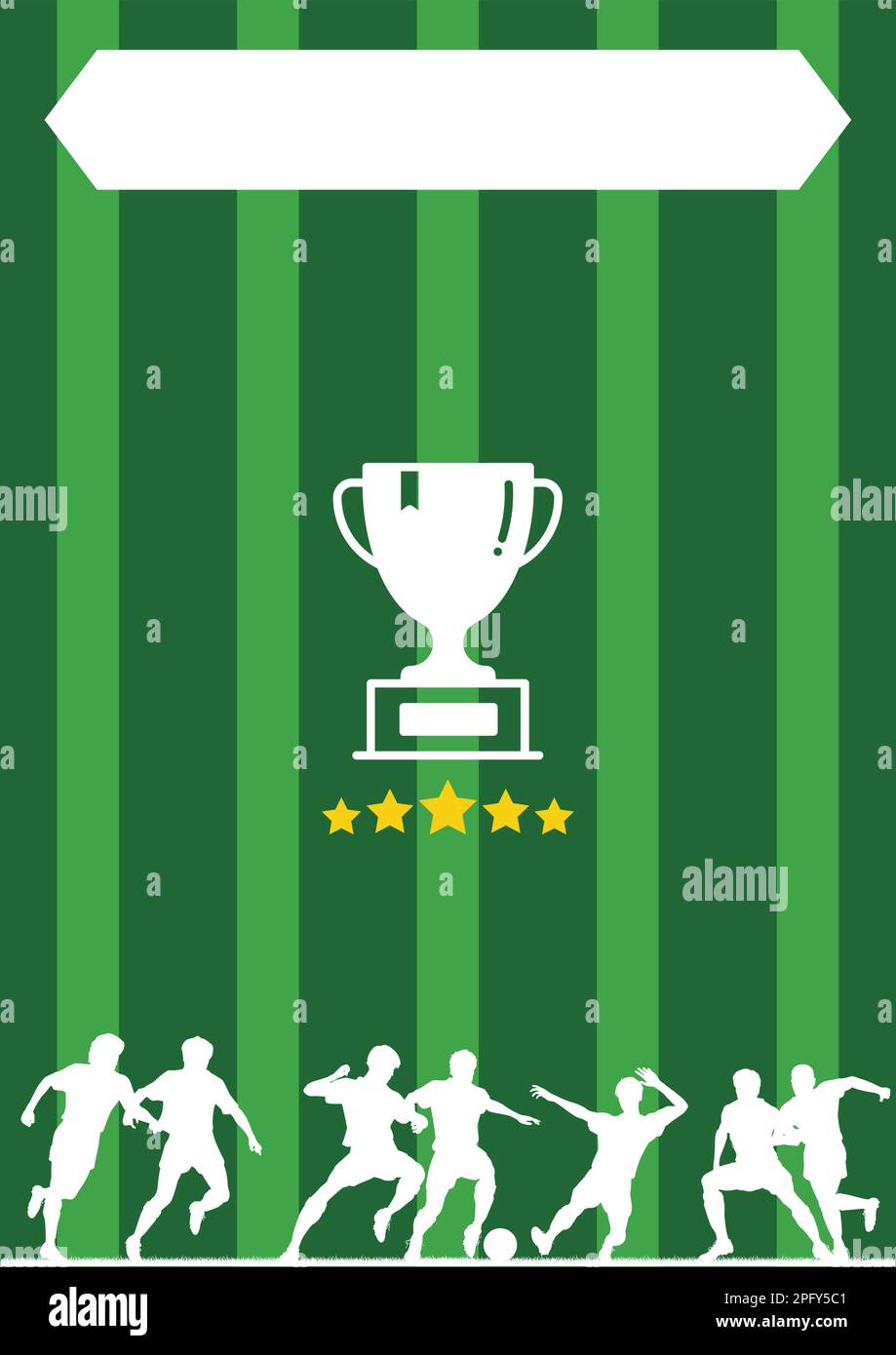 Football poster design hi-res stock photography and images - Alamy