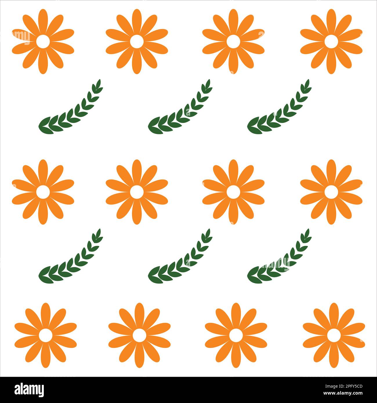 Flower design pattern. Colorful floral design pattern. Floral design ...