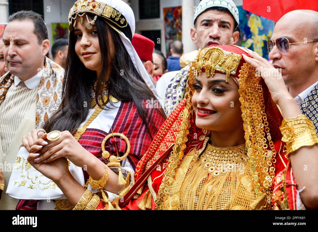 Tunis, Tunisia. 19th Mar, 2023. Tunis, Tunisia. 19 March 2023 ...