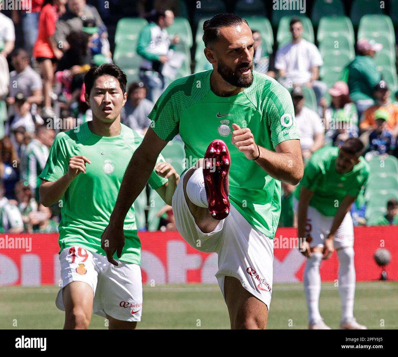 Spanish La Liga soccer match Betis vs Mallorca at Benito Villamarin ... Spanish La Liga soccer match Betis vs Mallorca at Benito Villamarin ...