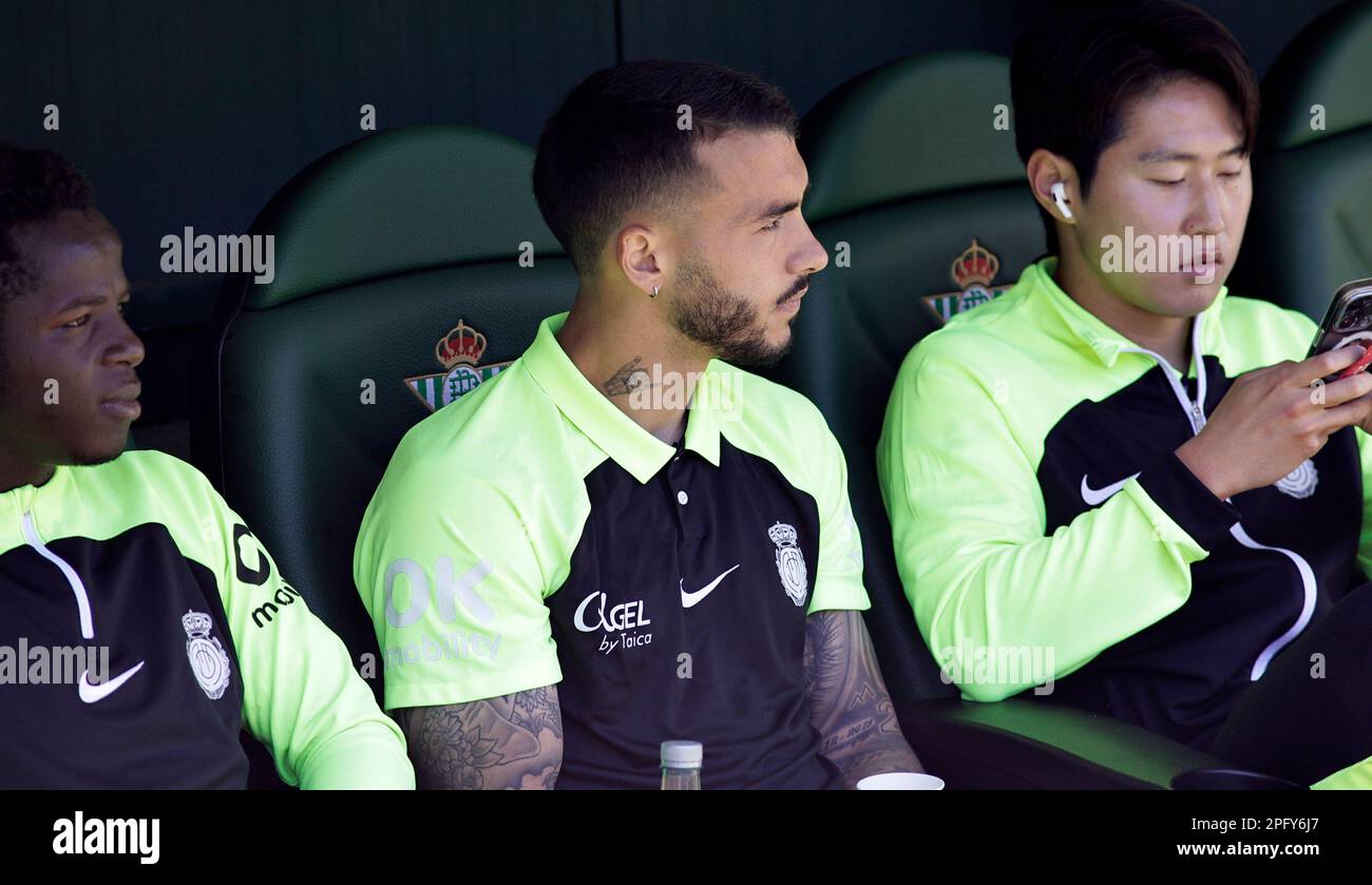 Spanish La Liga soccer match Betis vs Mallorca at Benito Villamarin ...