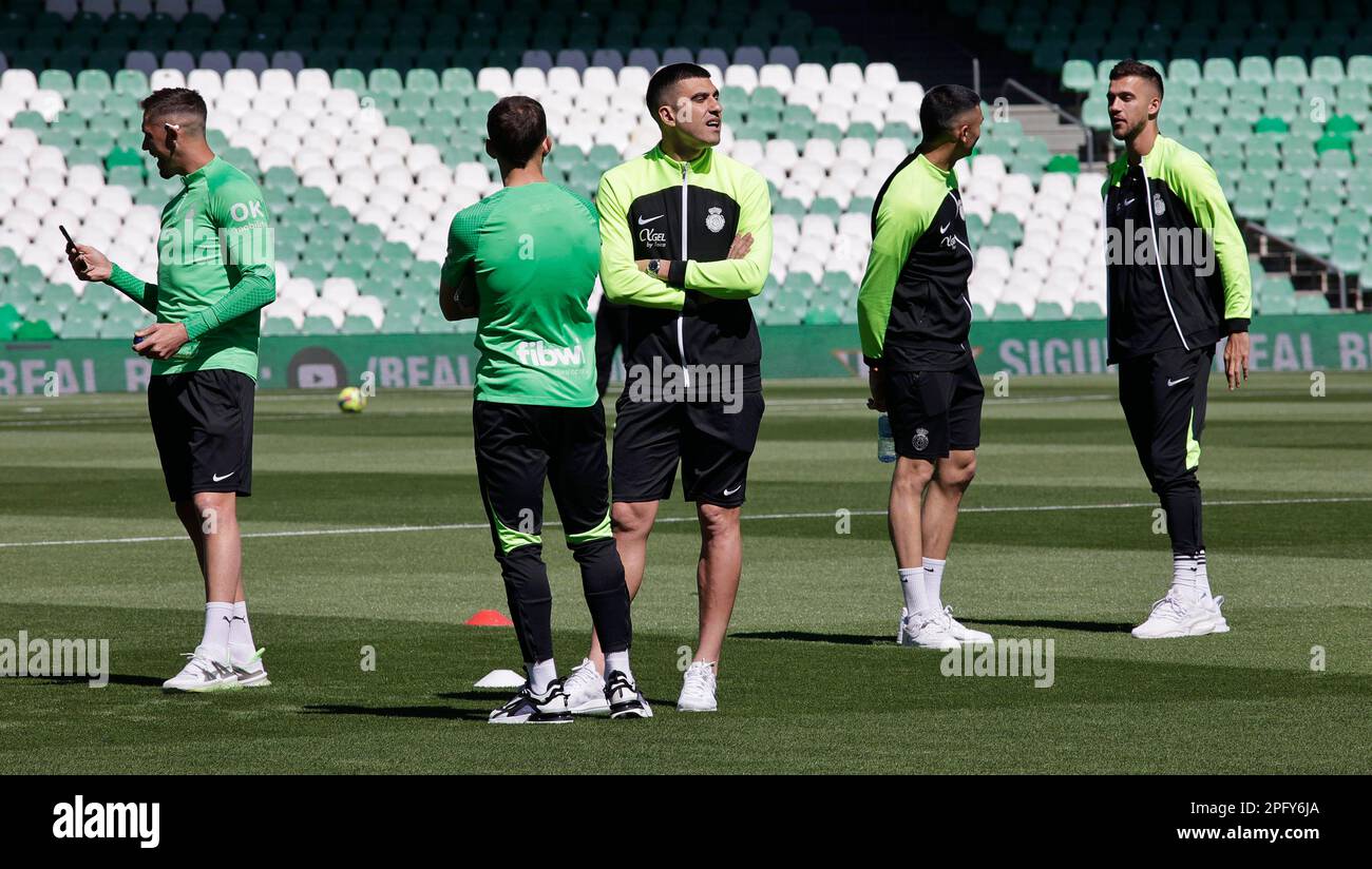 Spanish La Liga soccer match Betis vs Mallorca at Benito Villamarin ...