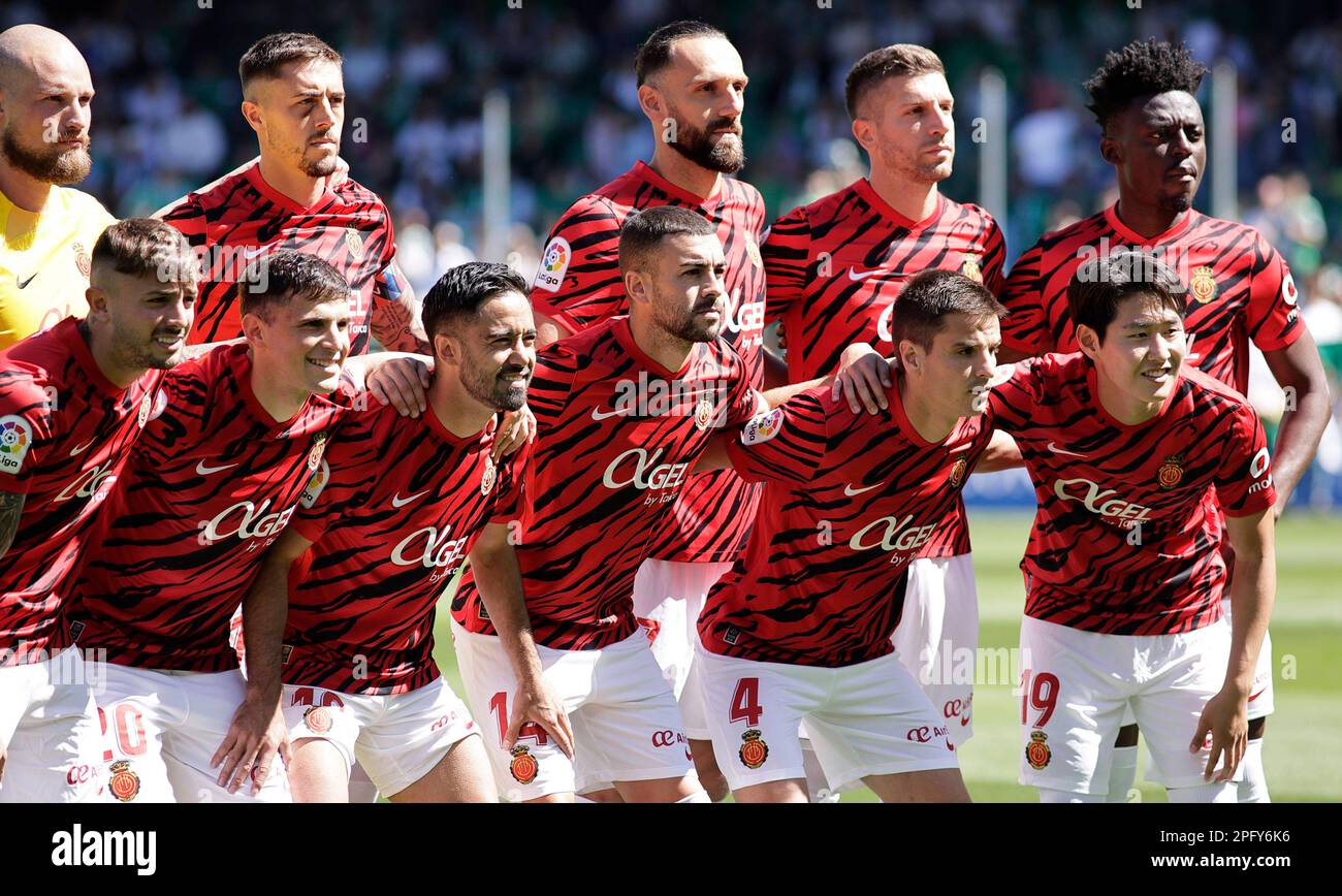 Spanish La Liga soccer match Betis vs Mallorca at Benito Villamarin ...