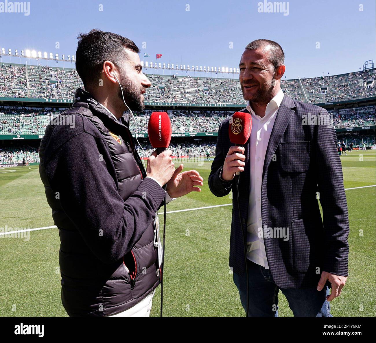 Spanish La Liga soccer match Betis vs Mallorca at Benito Villamarin ...