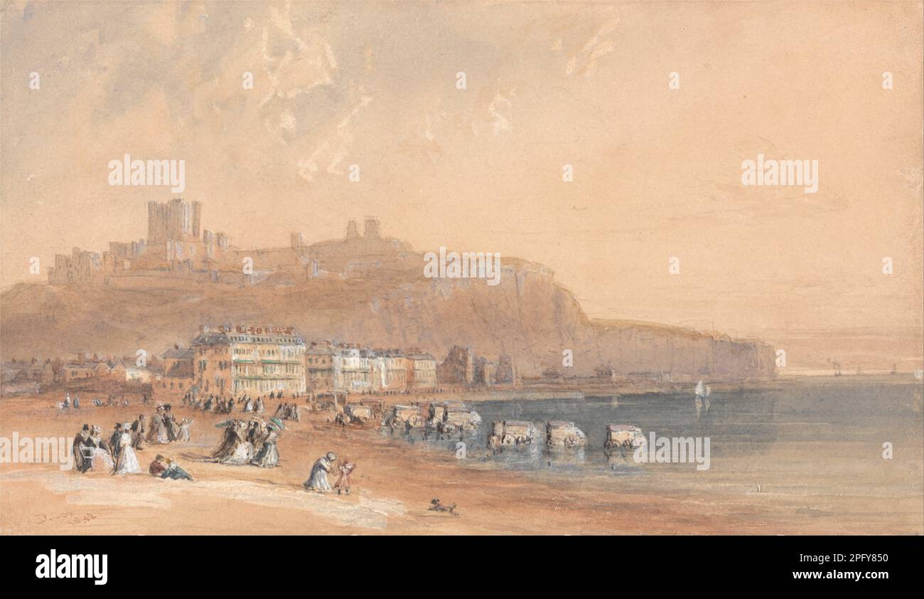 Dover 1832 by David Cox Stock Photo - Alamy