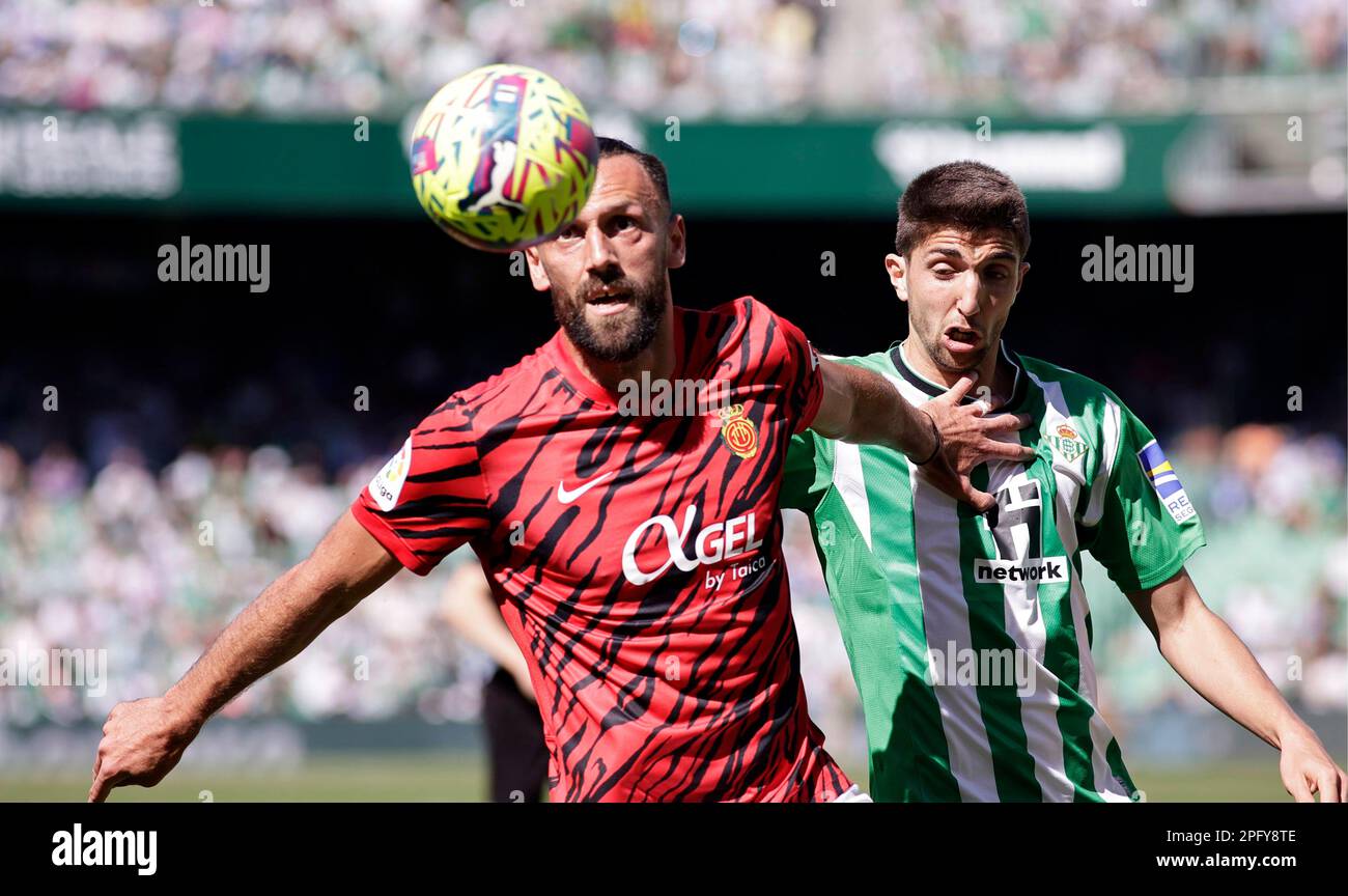 Spanish La Liga soccer match Betis vs Mallorca at Benito Villamarin ...