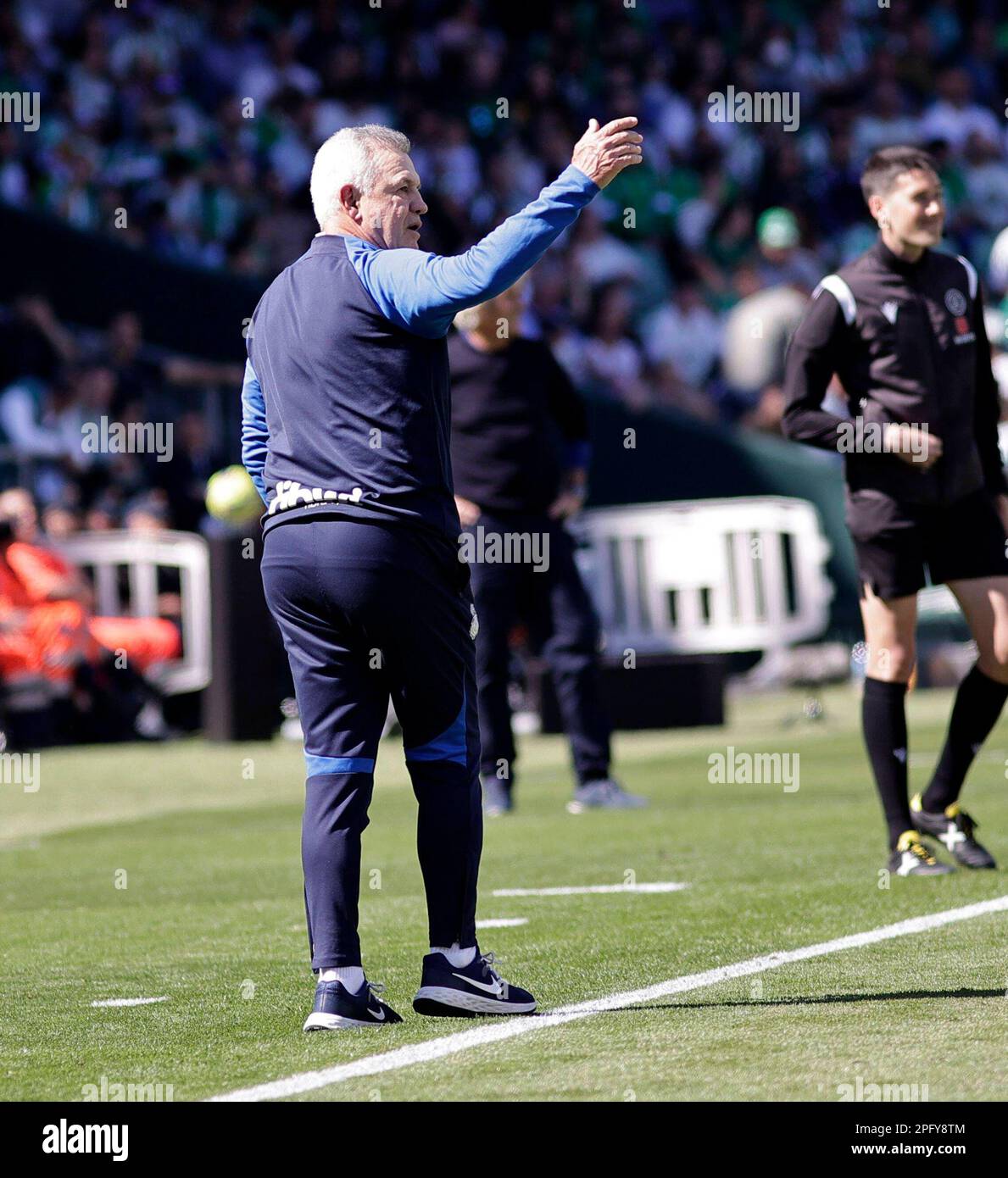 Spanish La Liga soccer match Betis vs Mallorca at Benito Villamarin ...