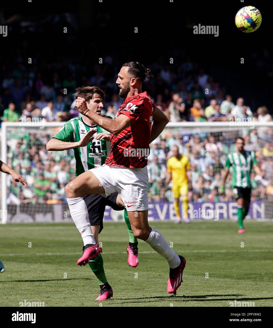 Spanish La Liga soccer match Betis vs Mallorca at Benito Villamarin ...