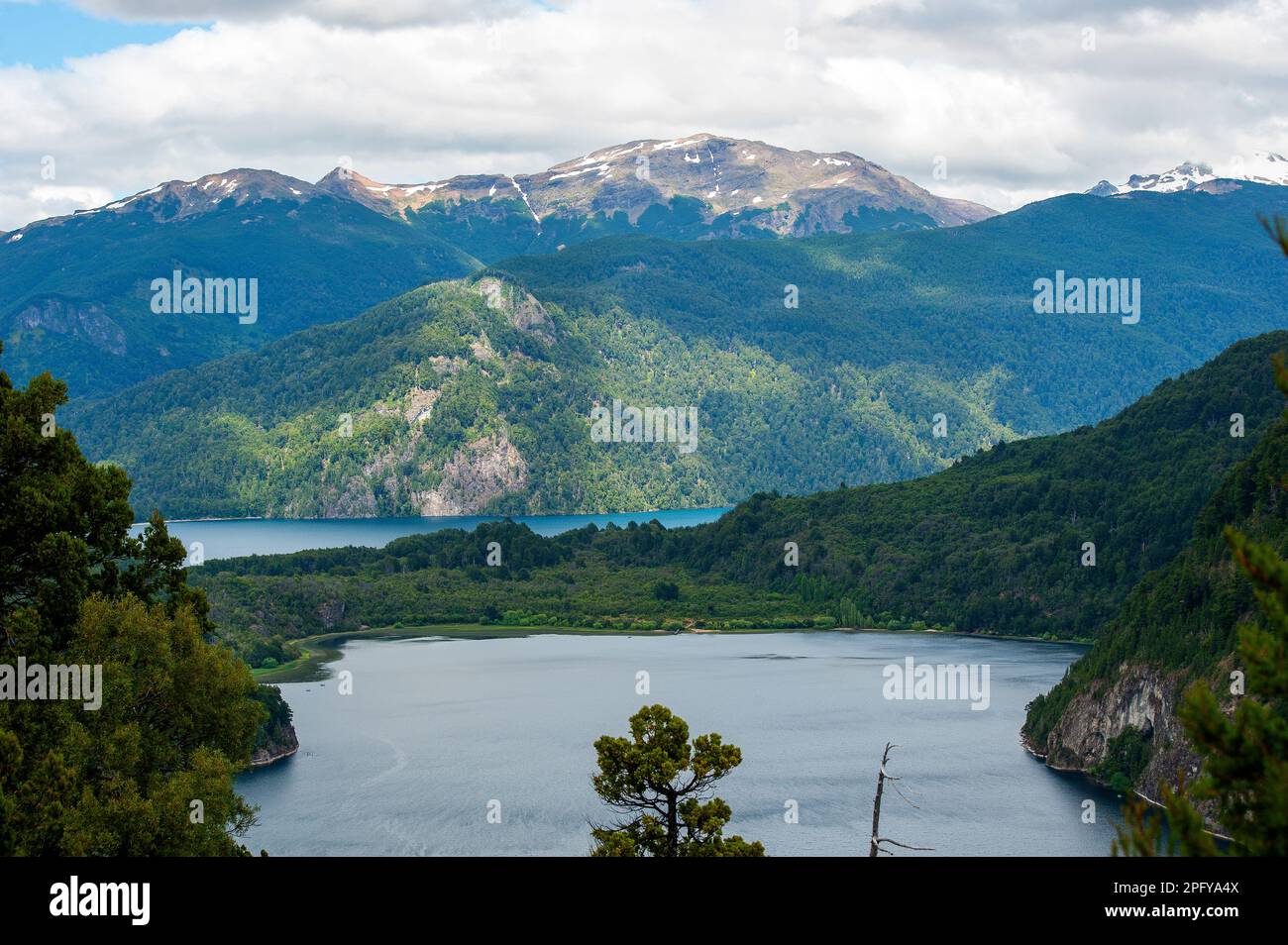 Green Lake, Los Alerces National Park, Rio Negro Province, Argentina ...