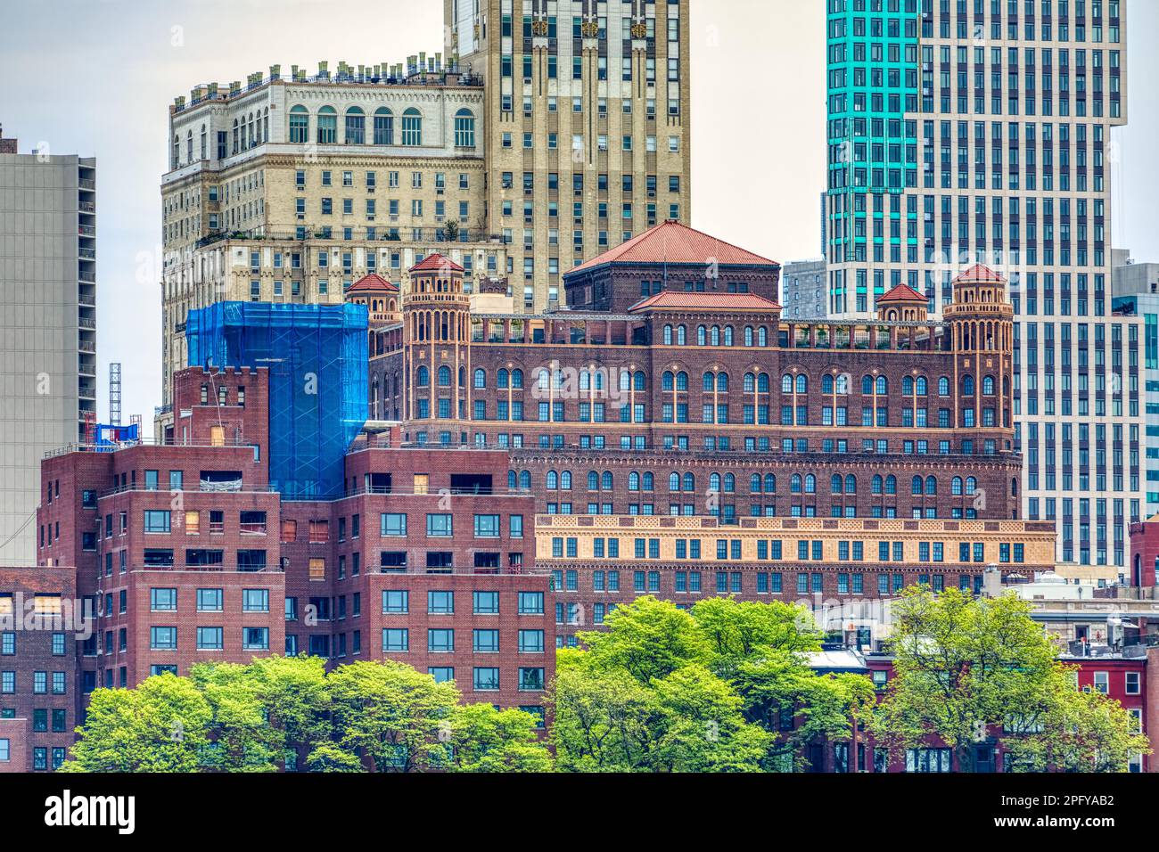 The Watermark, in Brooklyn Heights, is a landmark former hotel and ...