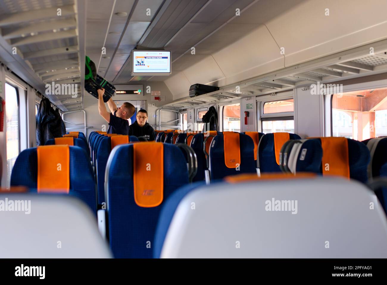 pshemysil glowny Warszawa wschodnia Polish train seats InterCity runs ...