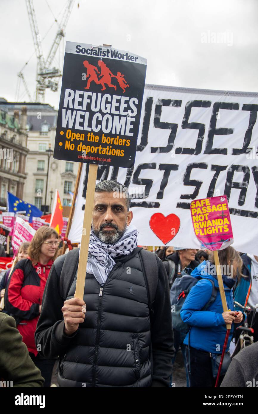 Thousands of demonstrators from diverse backgrounds gathered in central ...