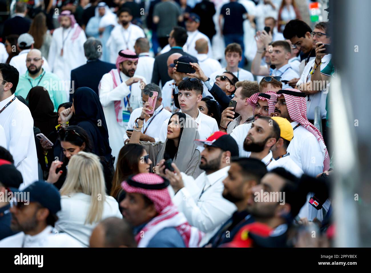 Jeddah, Saudi Arabia. 19th Mar, 2023. Fans, F1 Grand Prix of Saudi ...