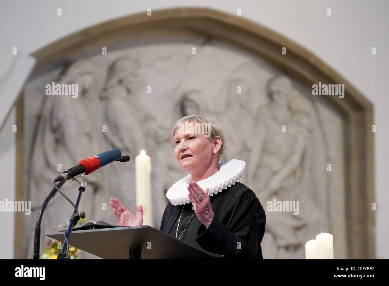 Hamburg, Germany. 19th Mar, 2023. Bishop Kirsten Fehrs, Evangelical ...