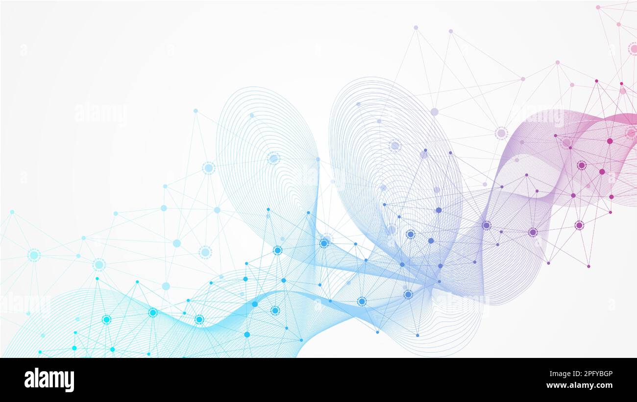 Global network connection. Global business. Social network communication. Internet technology ...