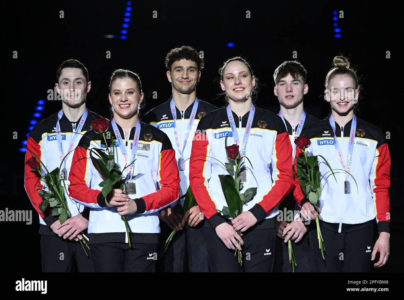 Stuttgart, Germany. 19th Mar, 2023. Gymnastics, DTB Cup, Mixed. The ...