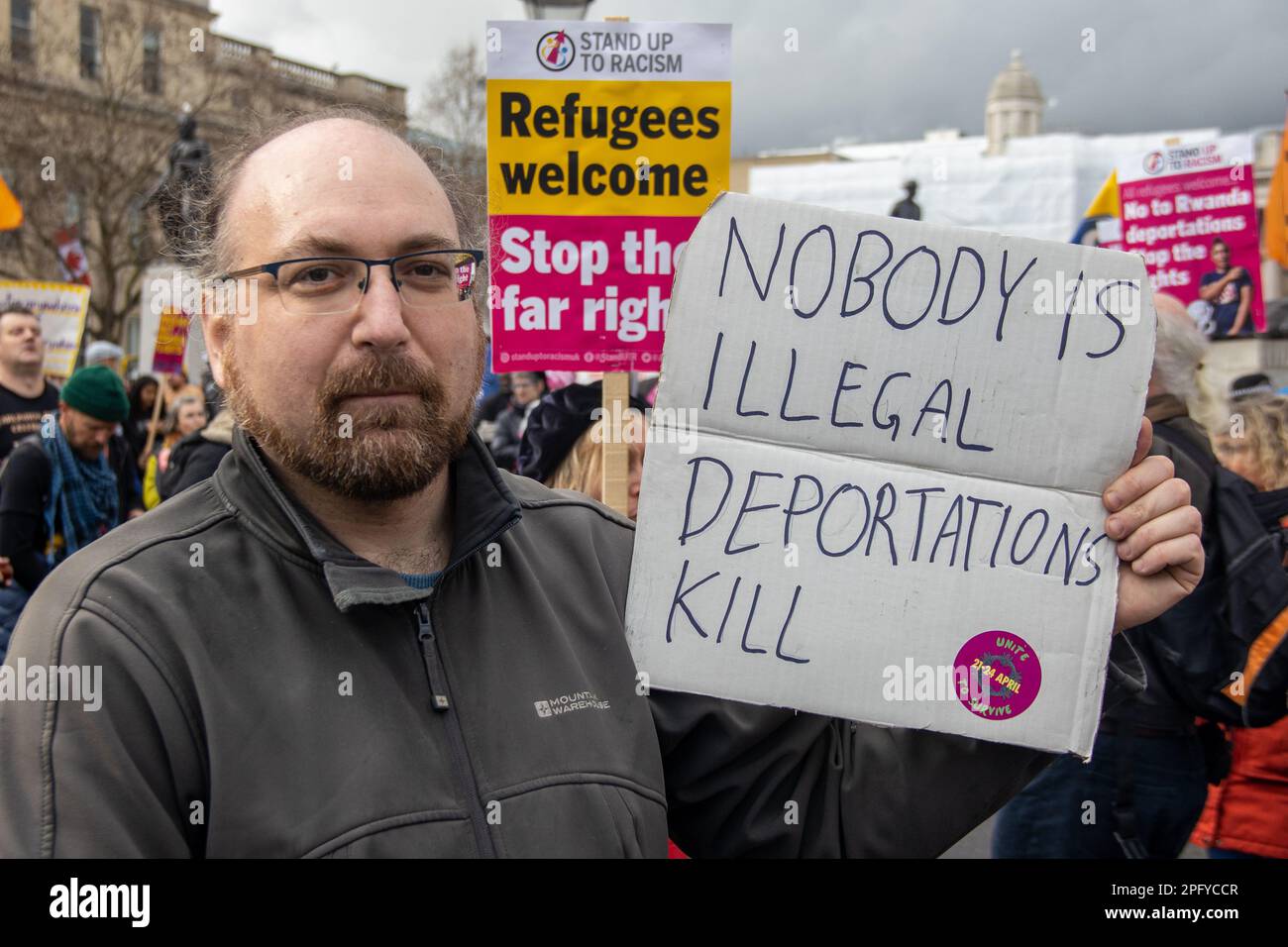Thousands of demonstrators from diverse backgrounds gathered in central ...