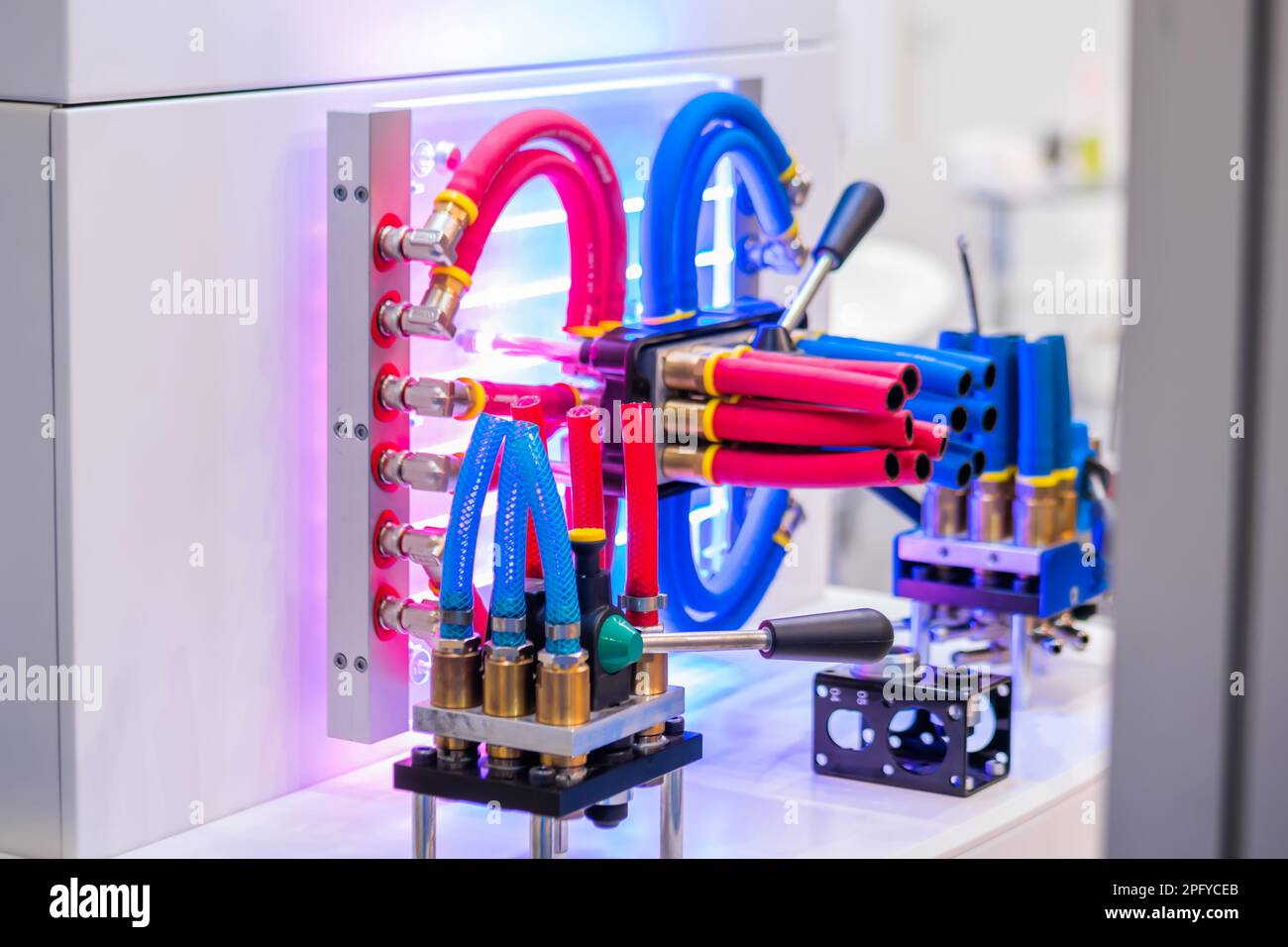 Automated valves hi-res stock photography and images - Alamy