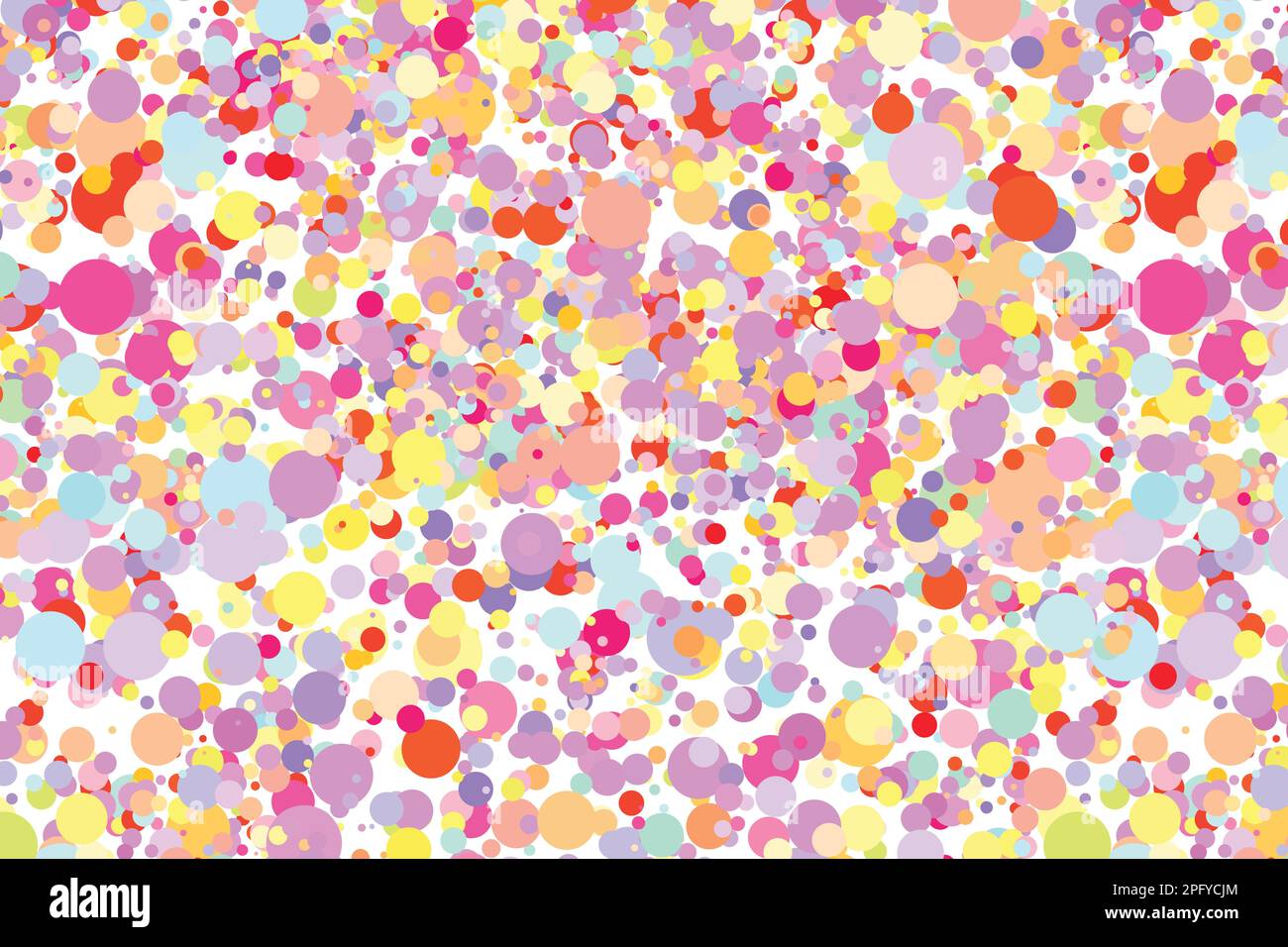 Light multicolor background, colorful vector texture with circles ...