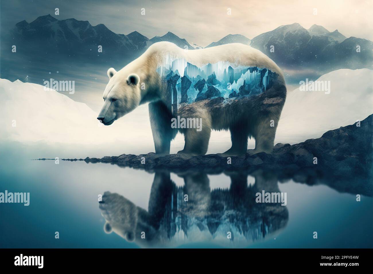 Arctic pollution polar bear hi-res stock photography and images - Alamy