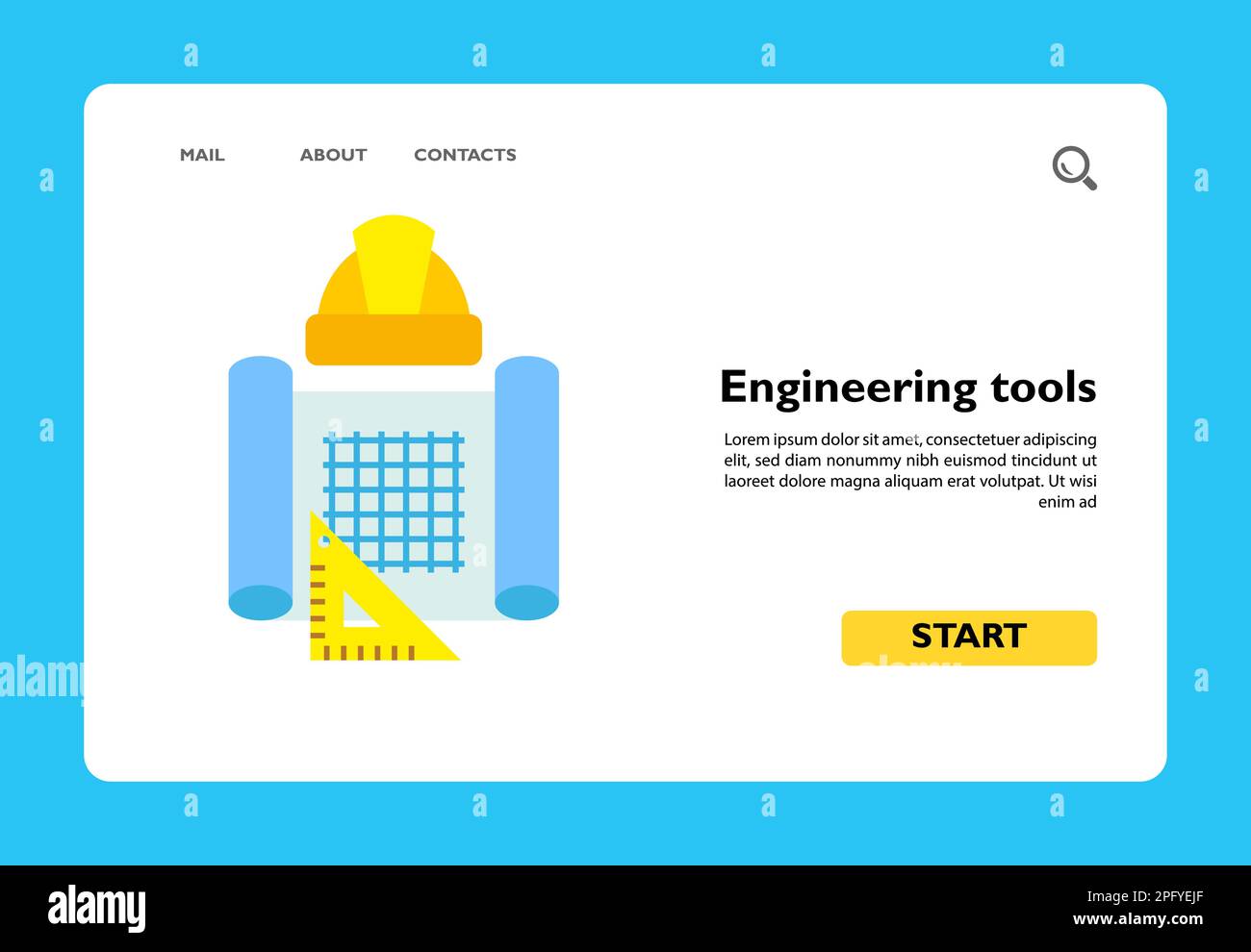 Icon of engineering tools Stock Vector Image & Art - Alamy