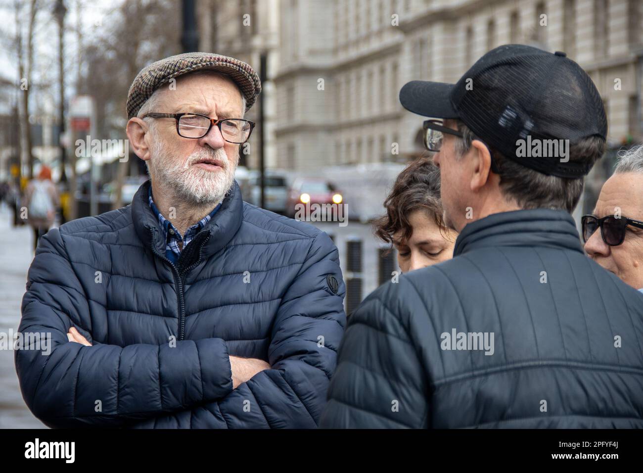 Jeremy Corbyn at Rally Againgst Racism. Thousands of demonstrators from ...