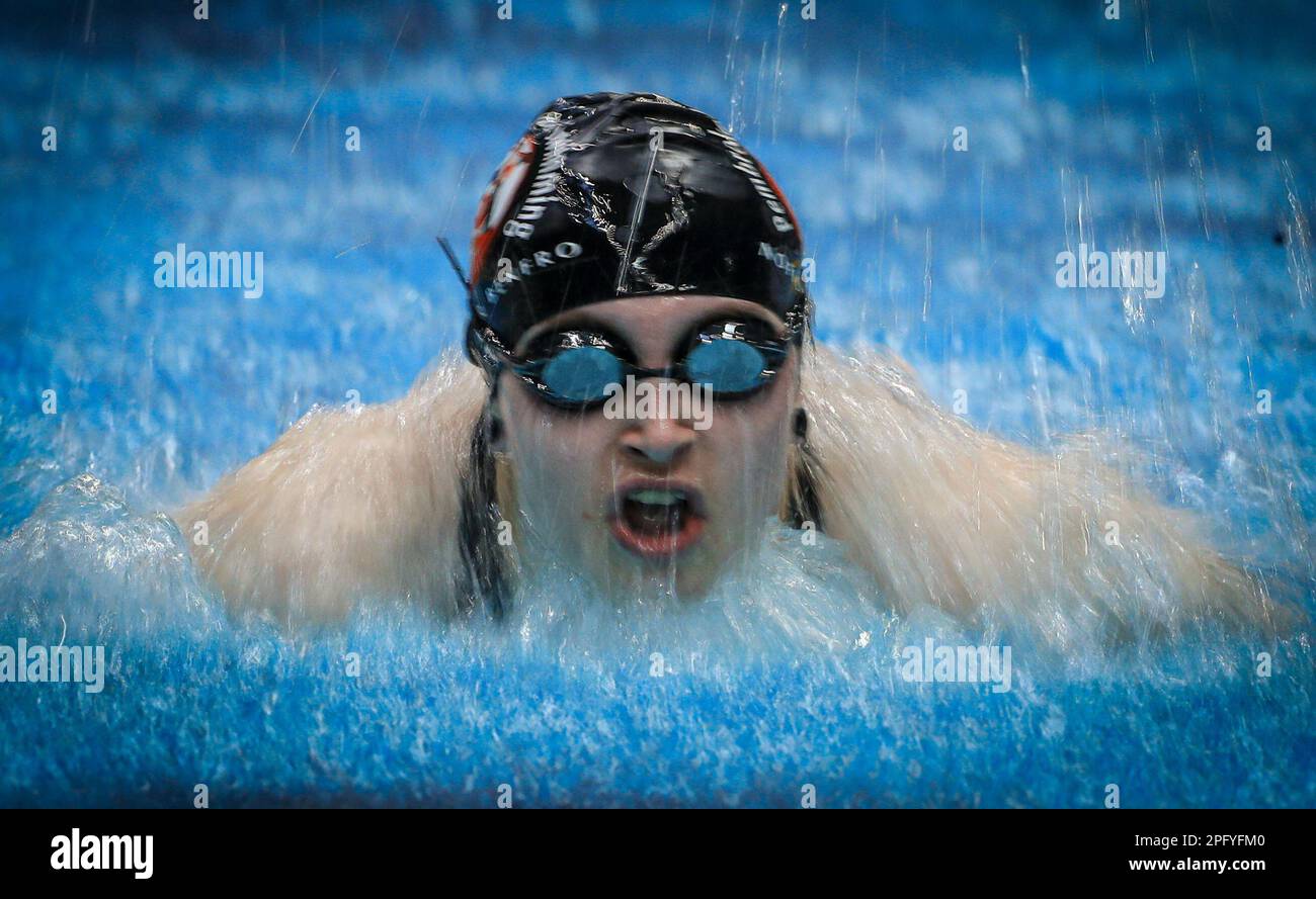Great Britain's Lily Rice in action during the Women's MC 100m ...