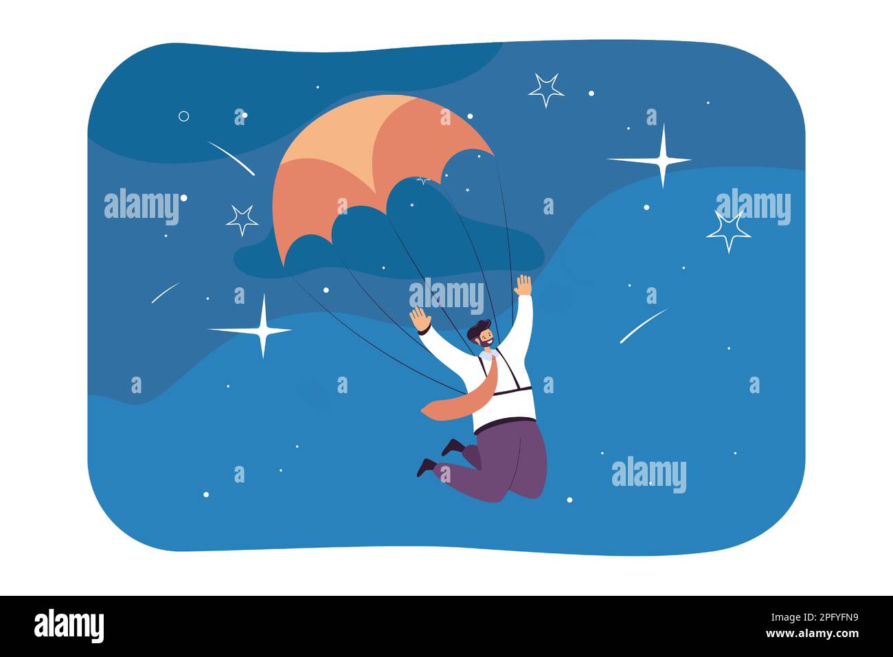 Parachute banner hi-res stock photography and images - Alamy