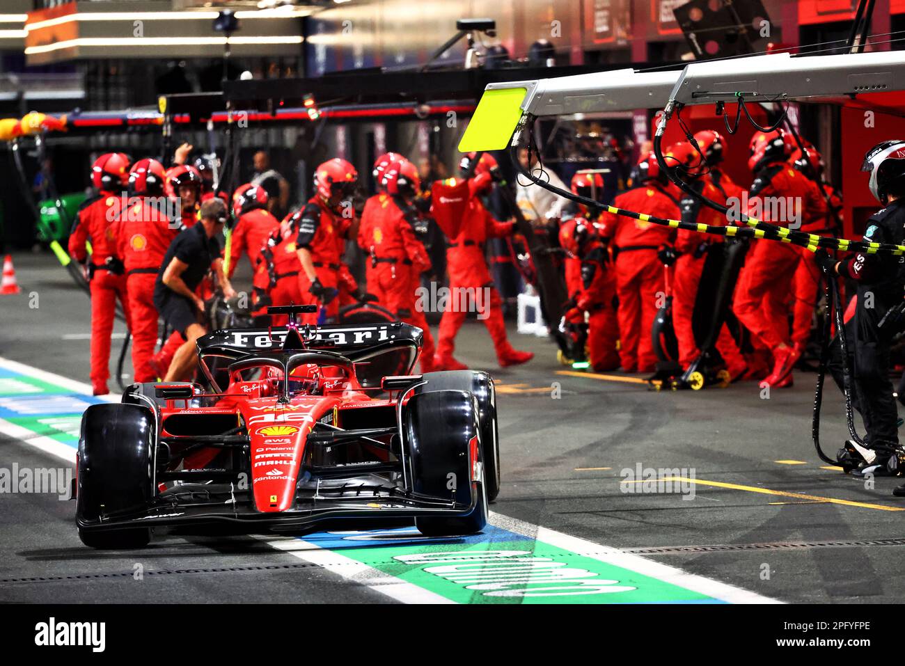 Jeddah, Saudi Arabia. 19th Mar, 2023. Charles Leclerc (MON) Ferrari SF ...