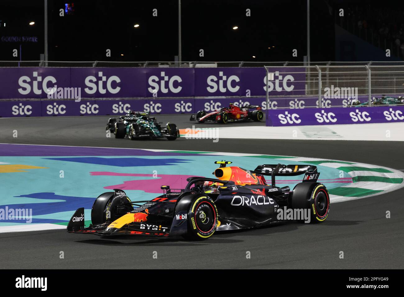 Jeddah, Saudi Arabia. 19th Mar, 2023. Sergio Perez (MEX) Red Bull ...