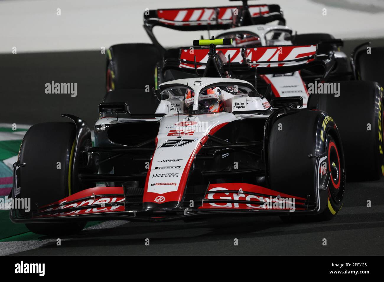 Jeddah, Saudi Arabia. 19th Mar, 2023. Nico Hulkenberg (GER) Haas VF-23. 19.03.2023. Formula 1 ...